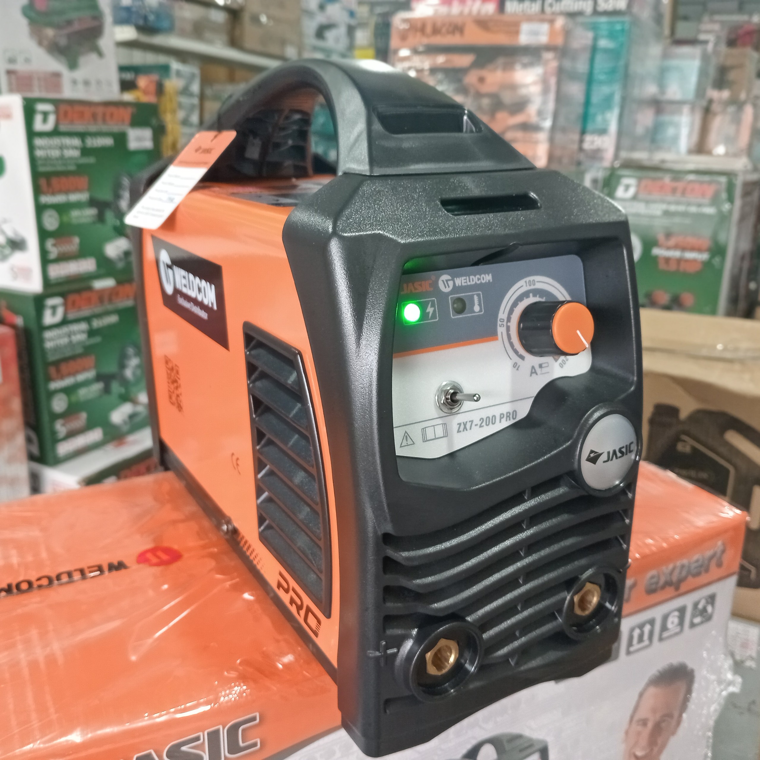 Máy hàn que JASIC - ZX7-200 PRO cam kết máy chính hãng 100% WELCOM phân phối và bảo hành 18 tháng